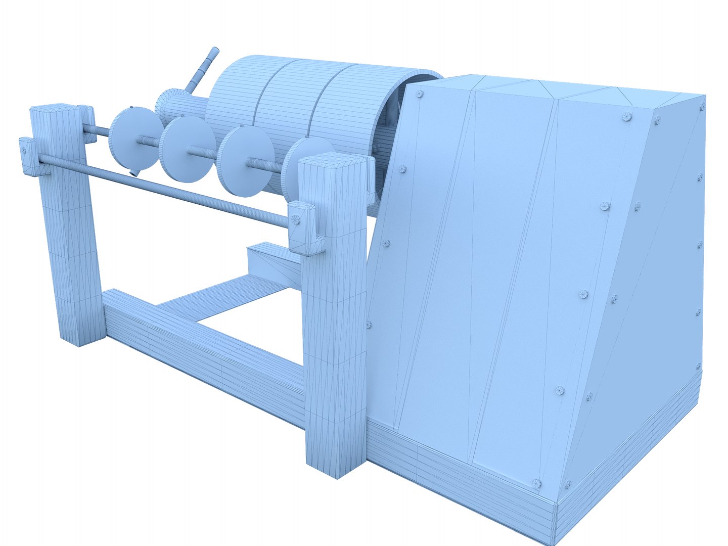 Roll Machine 3D - TurboSquid 1527718