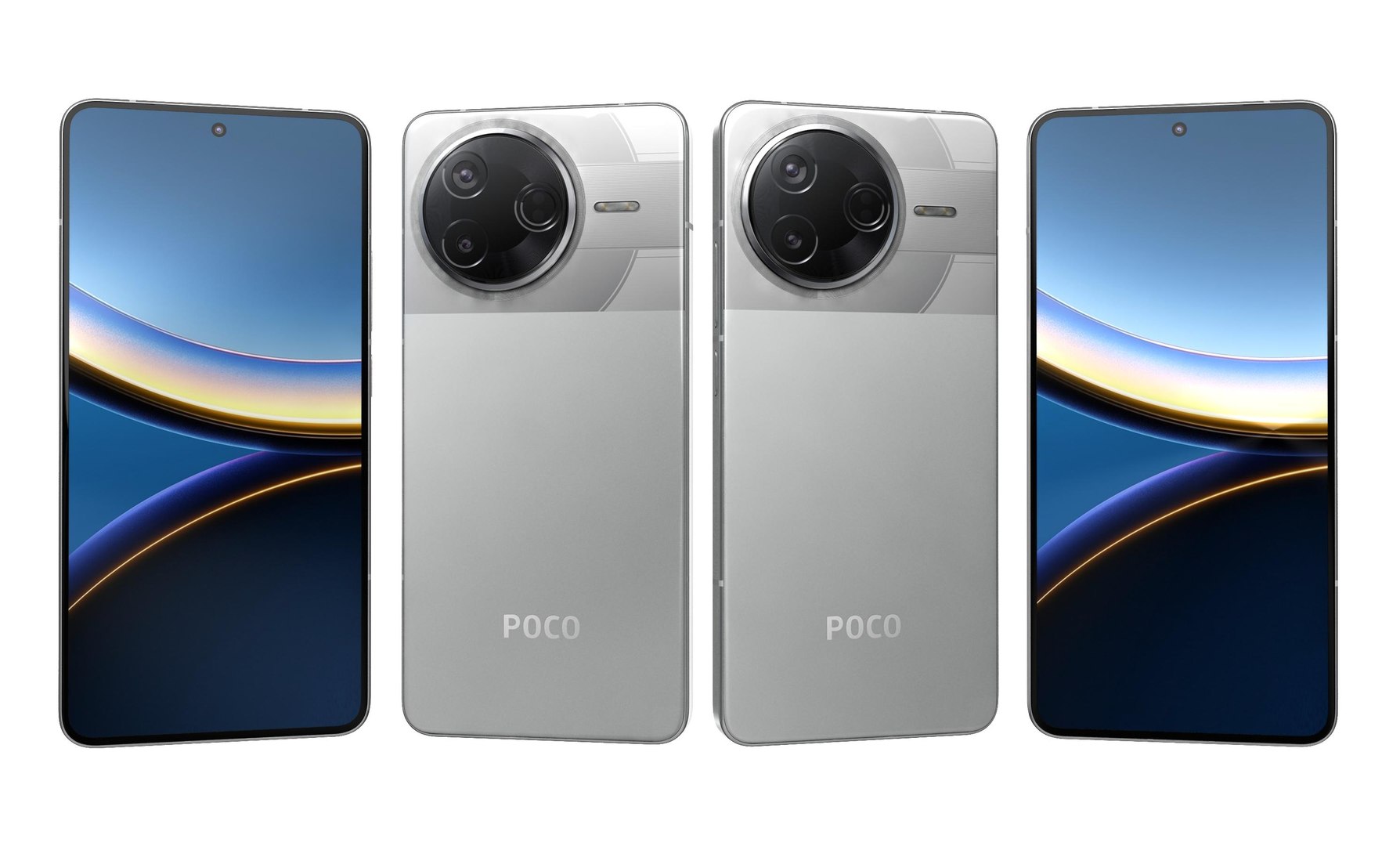 3D Xiaomi Poco F7 Pro All Colors - TurboSquid 2389631