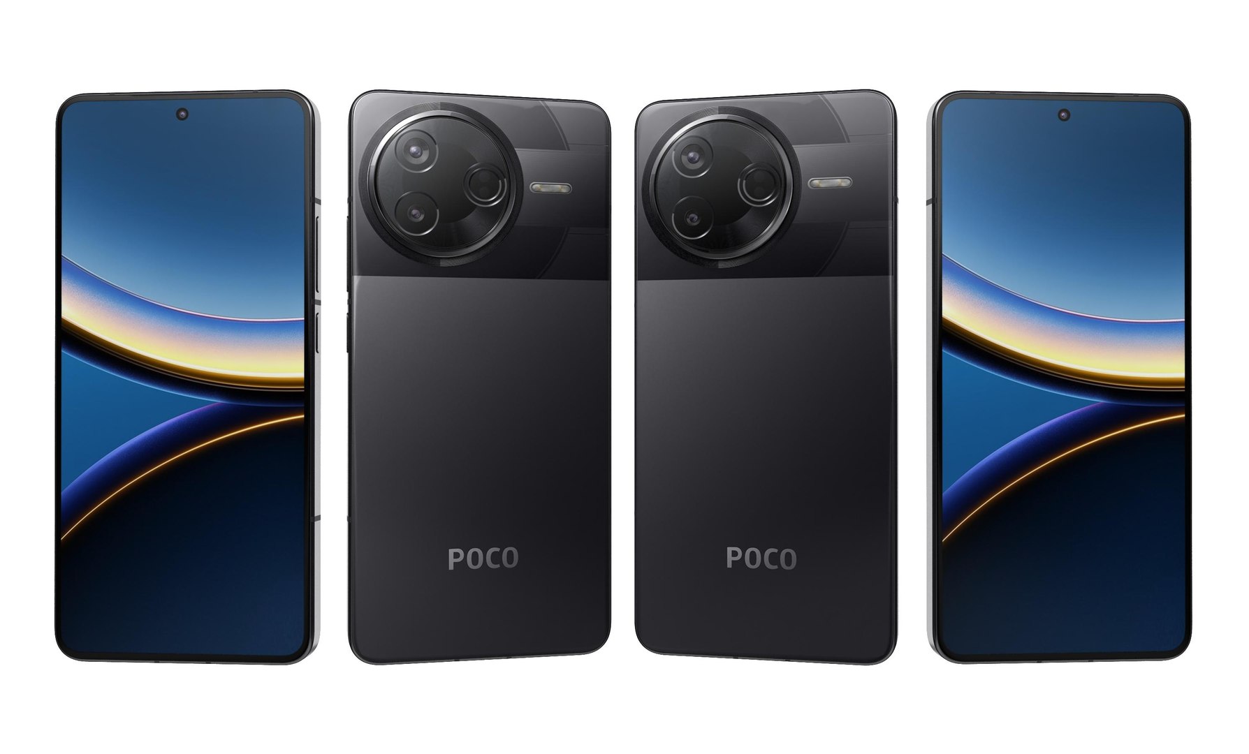 3D Xiaomi Poco F7 Pro All Colors - TurboSquid 2389631