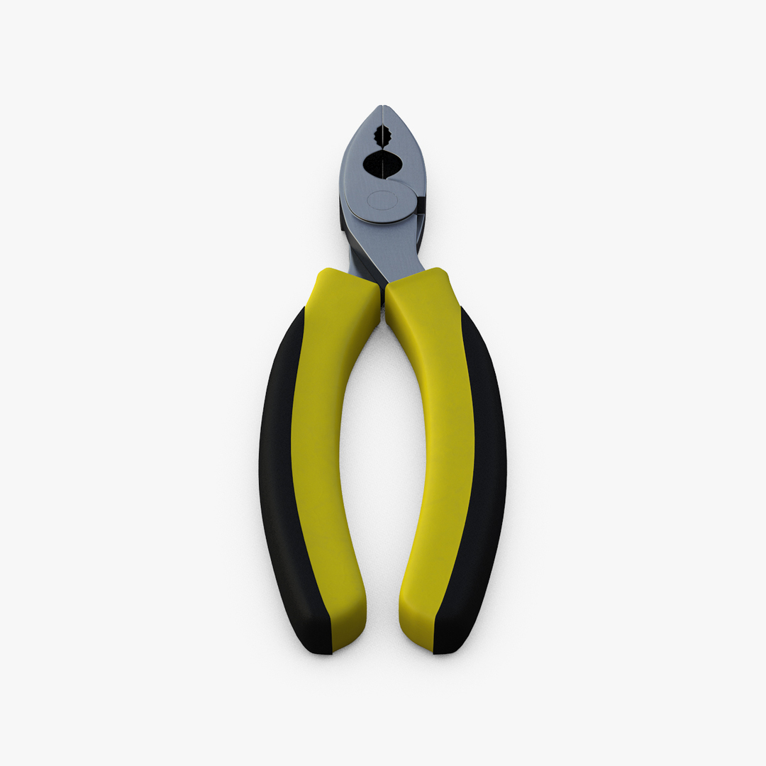 3d Model Pliers Tool