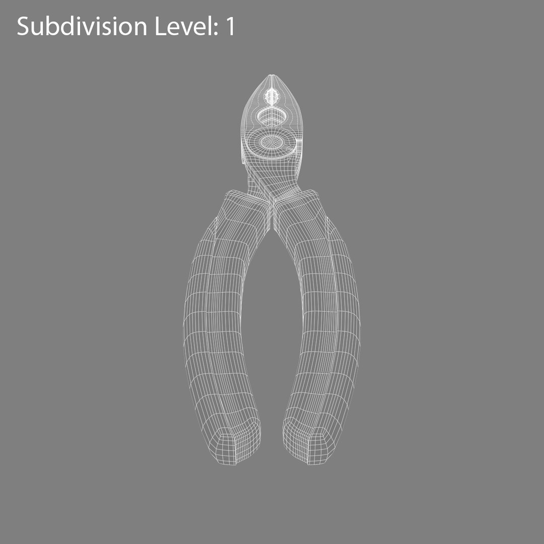3d Model Pliers Tool