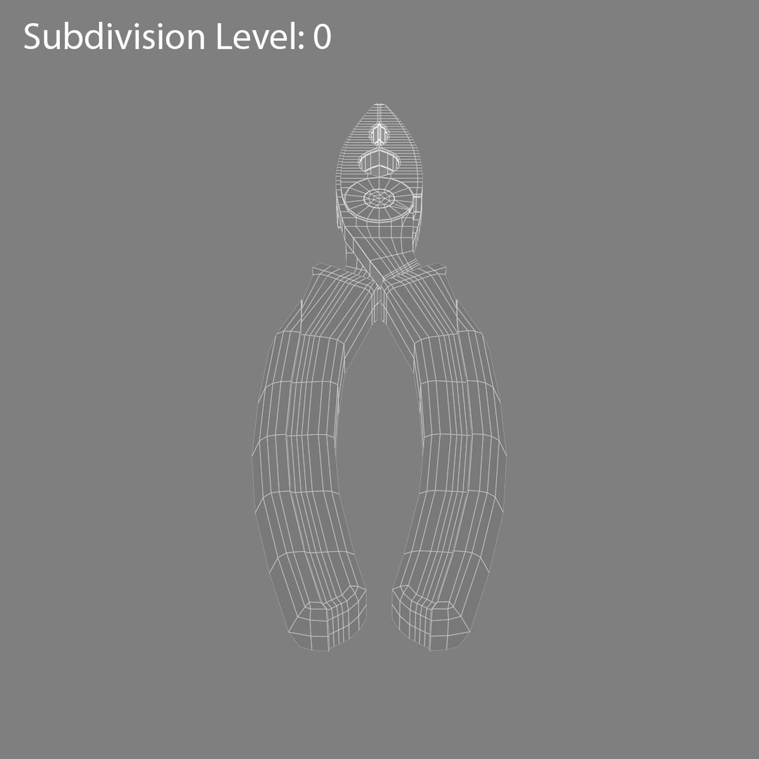 3d Model Pliers Tool