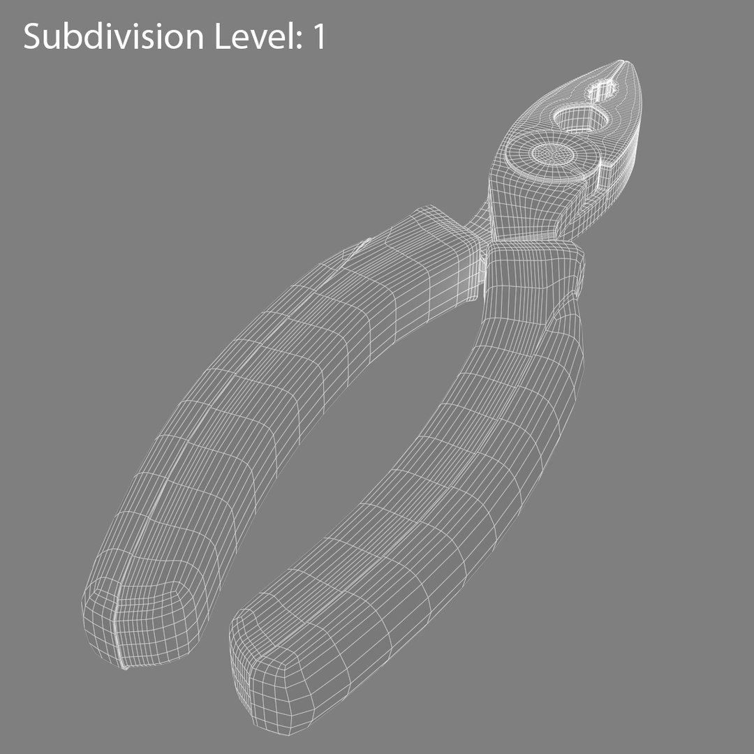 3d Model Pliers Tool