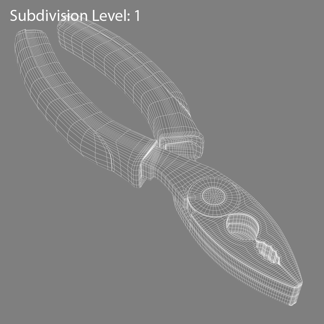 3d Model Pliers Tool