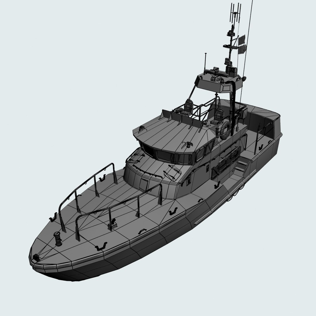 3d Coast Guard 47-foot Motor Model