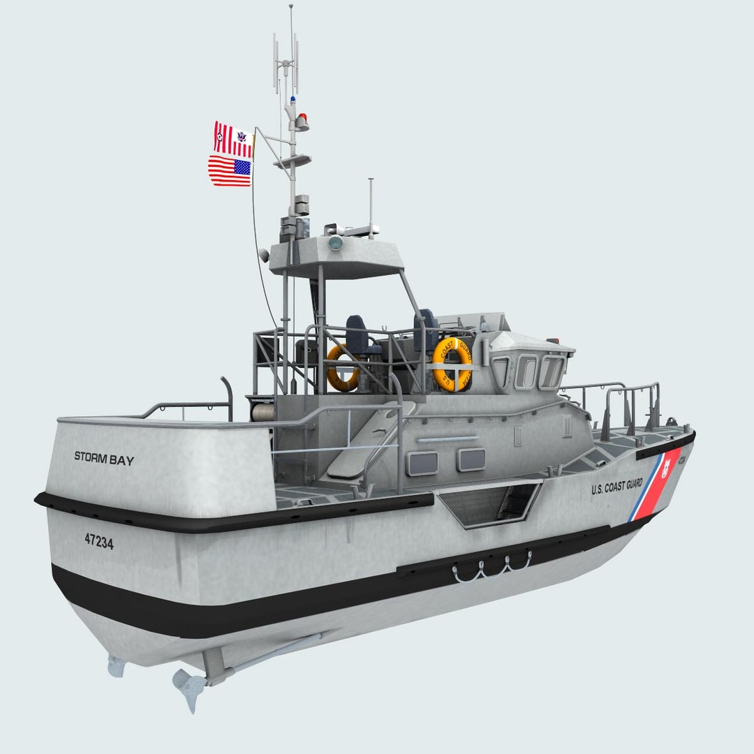 3d Coast Guard 47-foot Motor Model