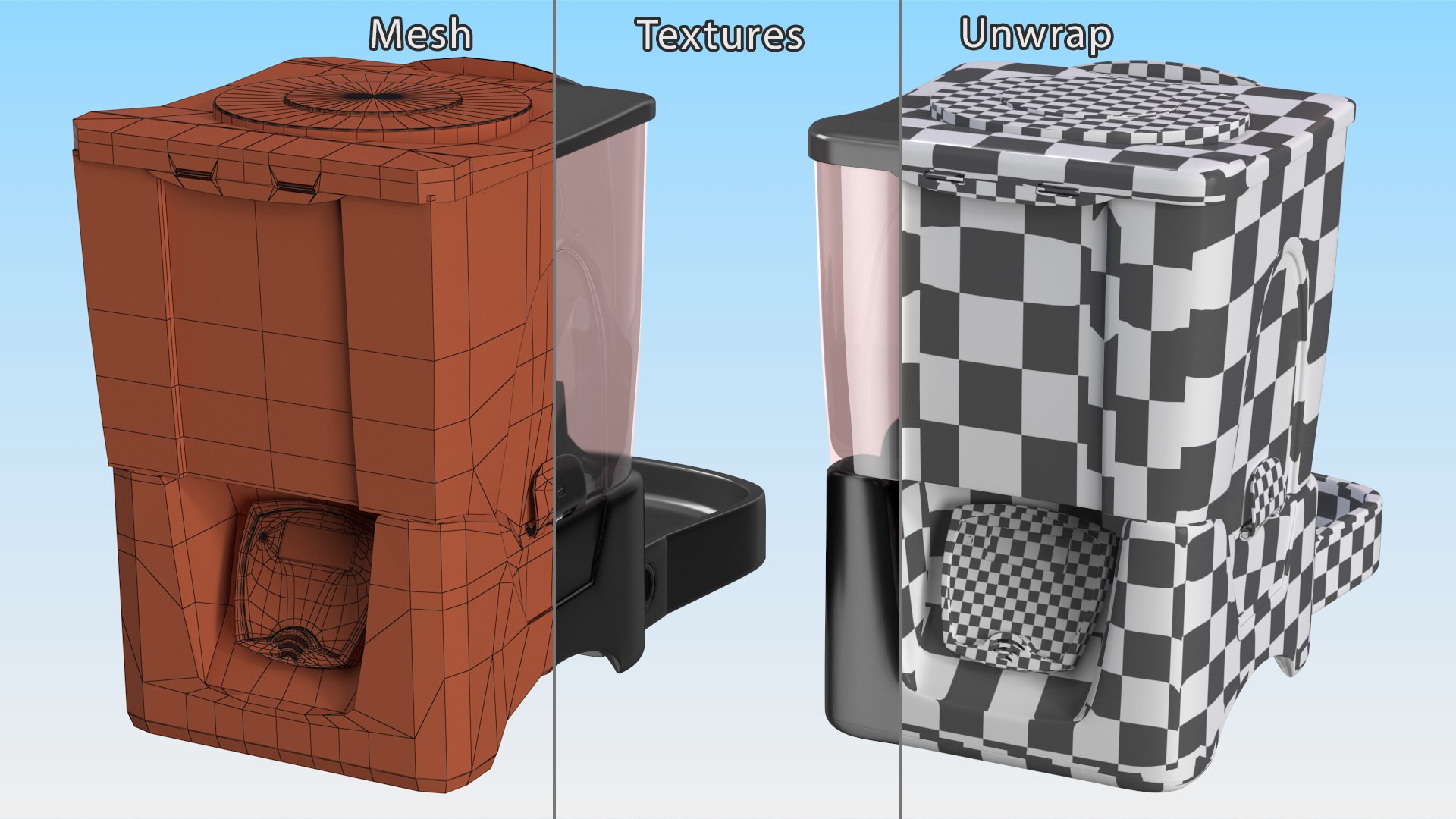 3D Model Pet Feeders Collection - TurboSquid 2205646