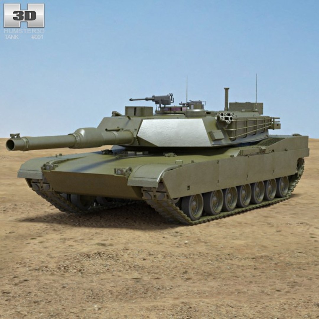 3d m1 abrams