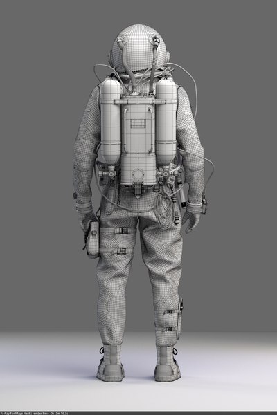 3D Diving Suit - TurboSquid 1838818
