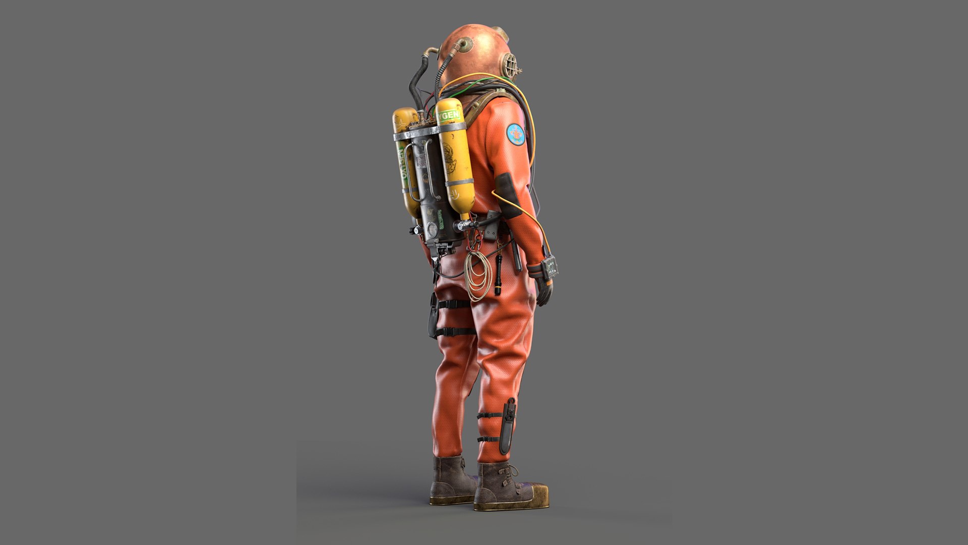 3D Diving Suit - TurboSquid 1838818