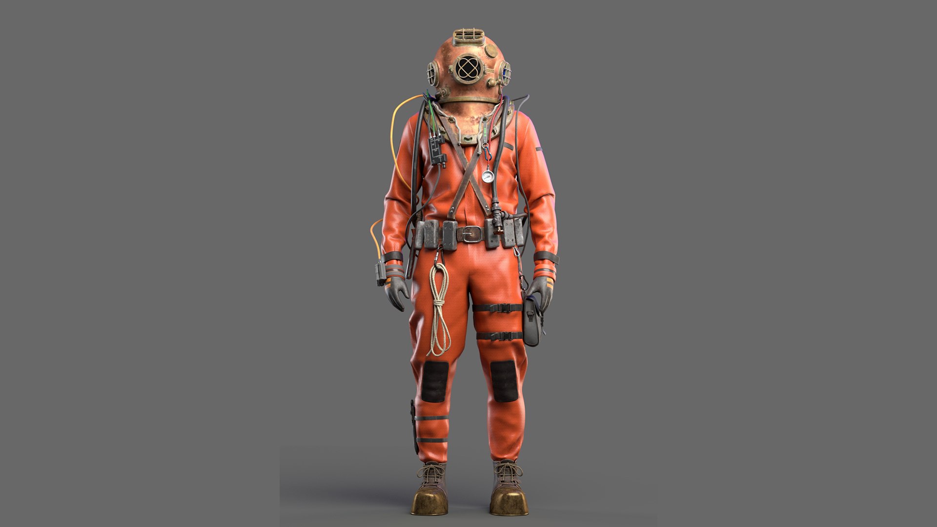 3D Diving Suit - TurboSquid 1838818