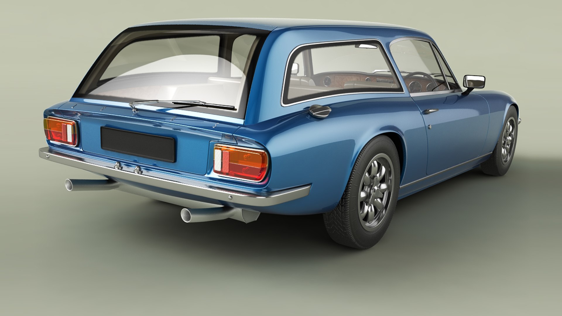 3D Lotus Elan Plus2 Shooting Brake Model - TurboSquid 2132453
