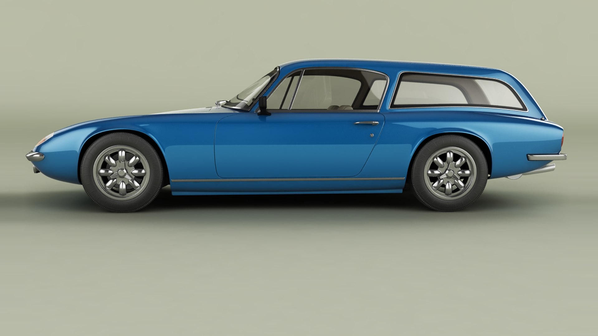 3D Lotus Elan Plus2 Shooting Brake Model - TurboSquid 2132453