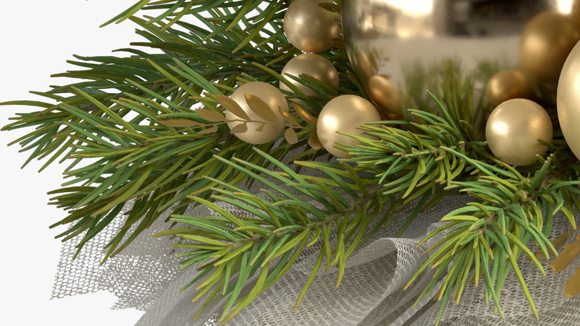 Christmas tree on legs 3D model - TurboSquid 2167620
