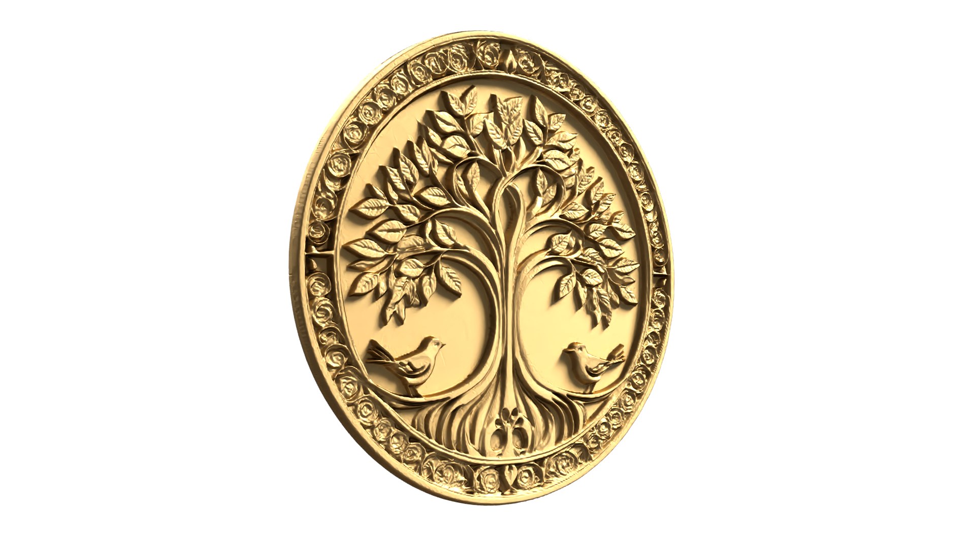 3D Decor Set Wall Panel Tree Relief CNC 11 - TurboSquid 2262460