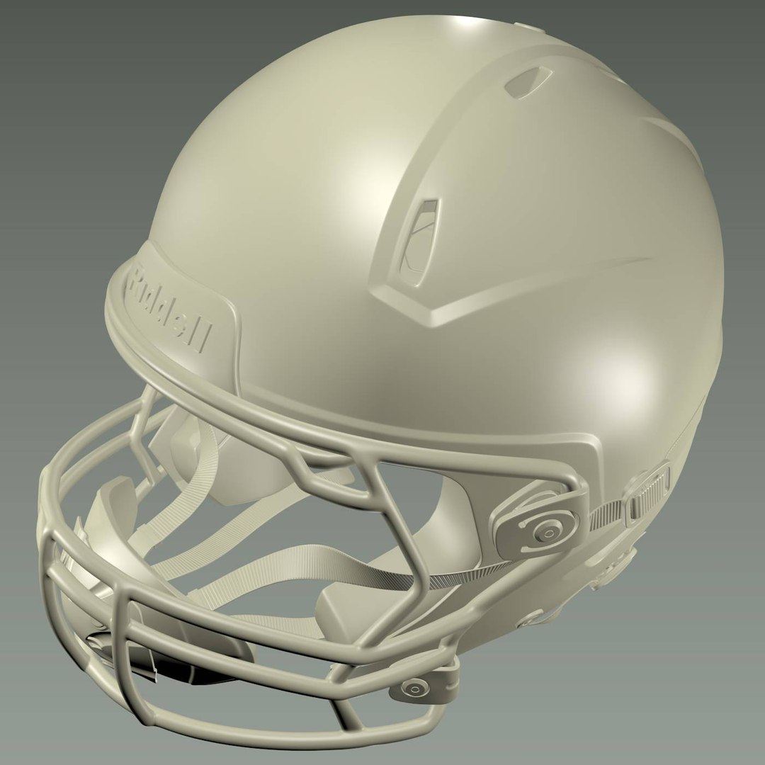 3D Football Helmet Model - TurboSquid 844218