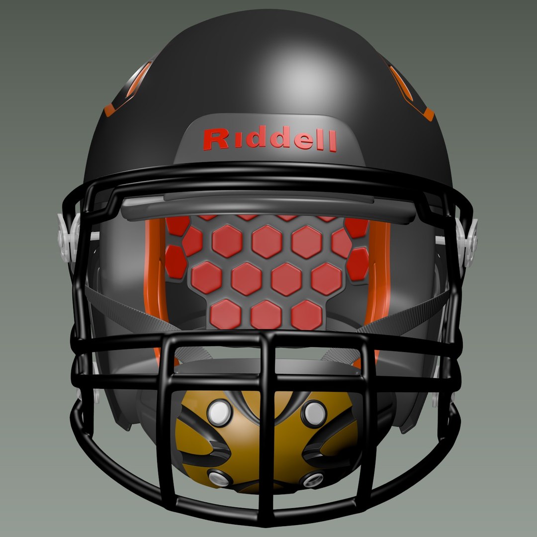 3D Football Helmet Model - TurboSquid 844218