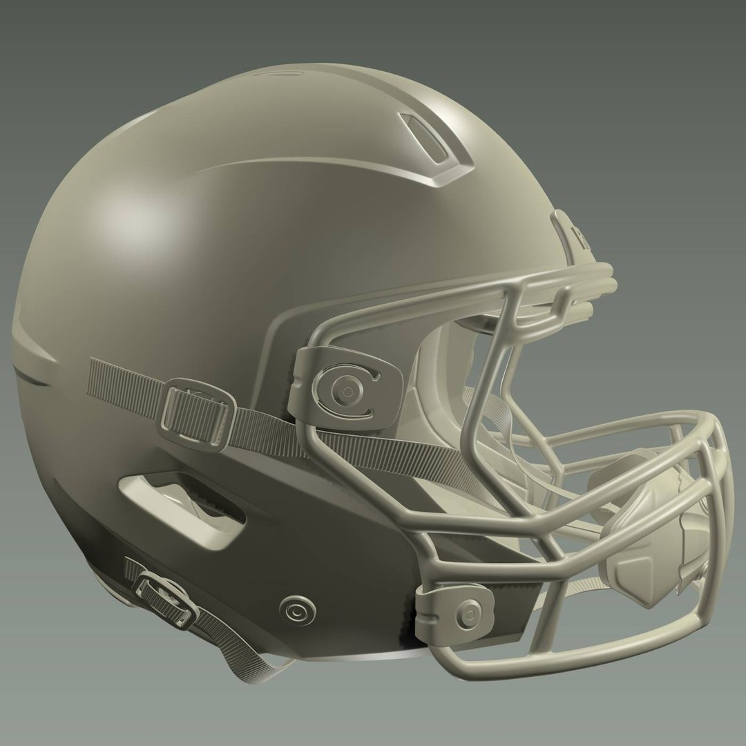 3D Football Helmet Model - TurboSquid 844218