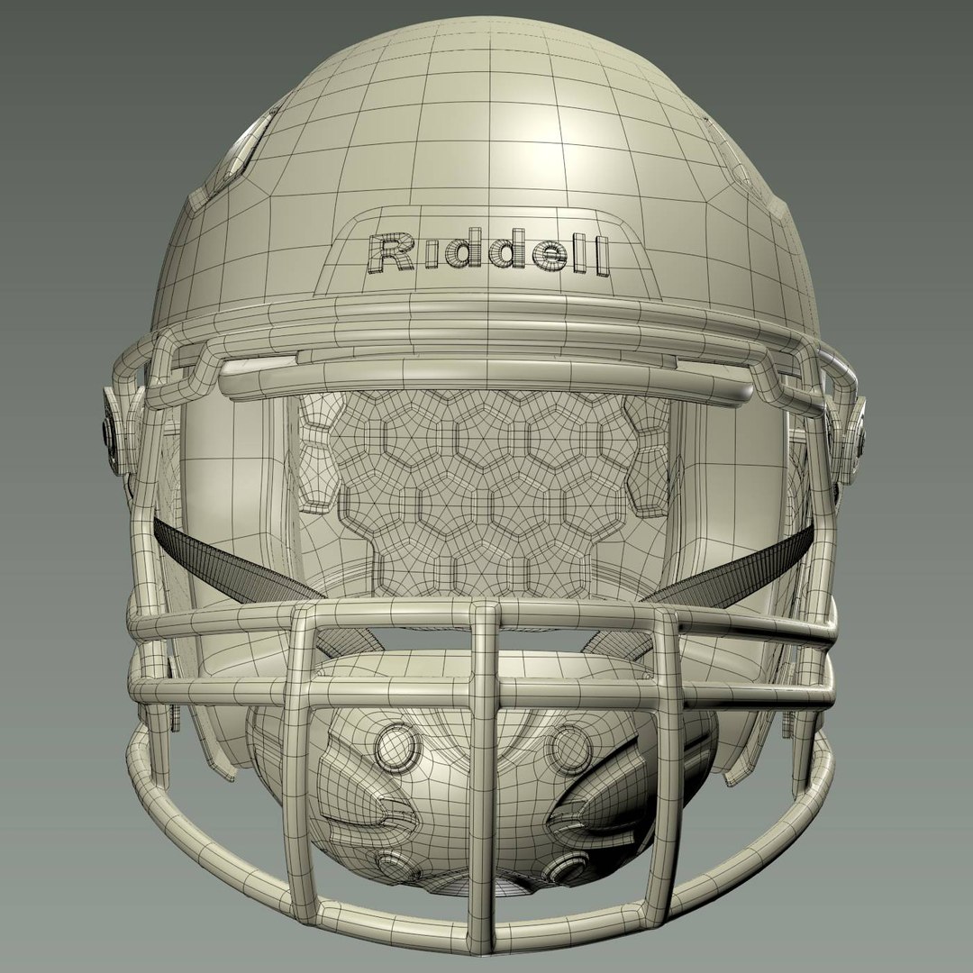 3D Football Helmet Model - TurboSquid 844218
