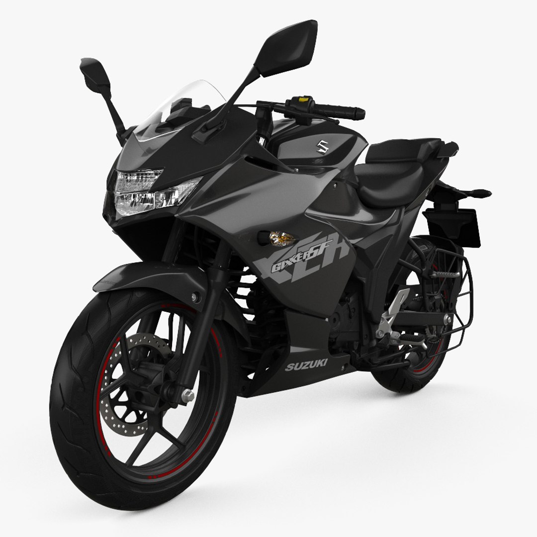 3D модель Suzuki Gixxer SF 2022 - TurboSquid 2104371