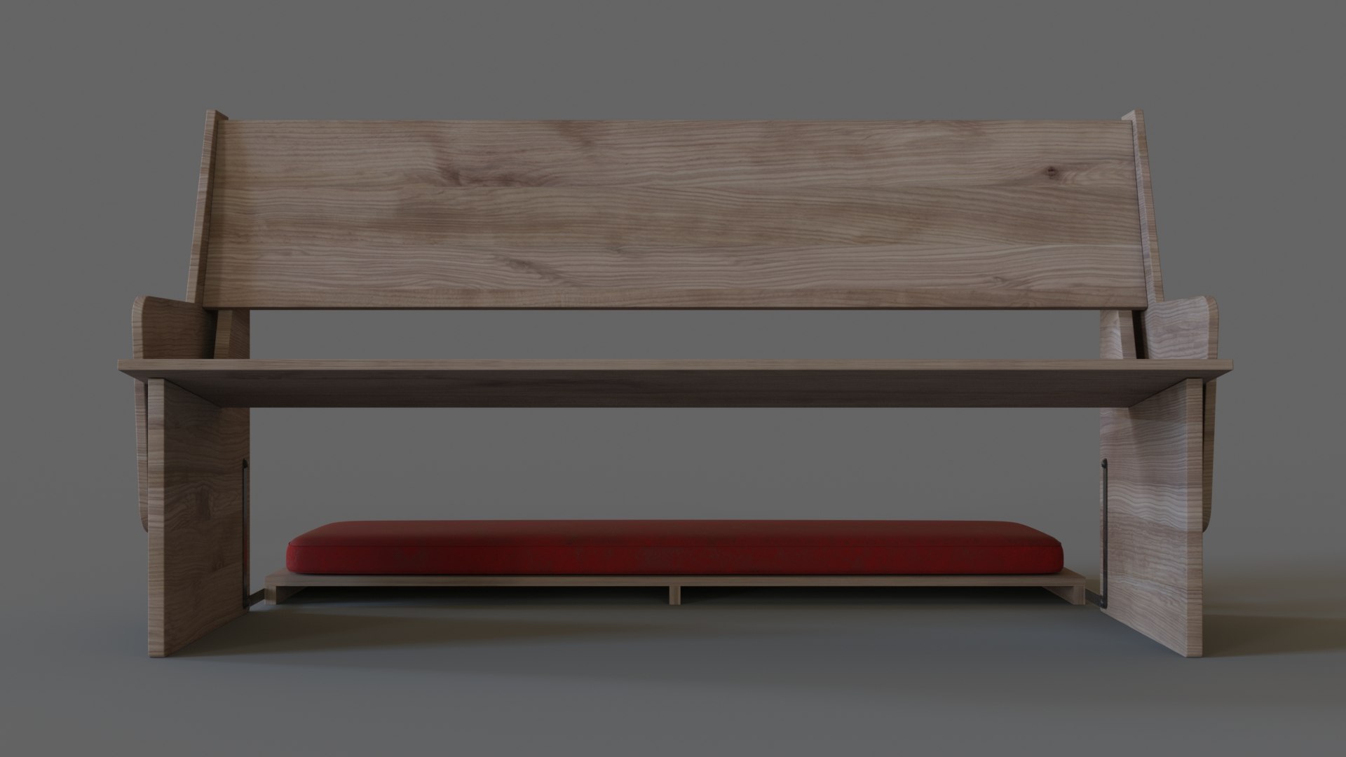 Church Bench 3D Model - TurboSquid 1674535