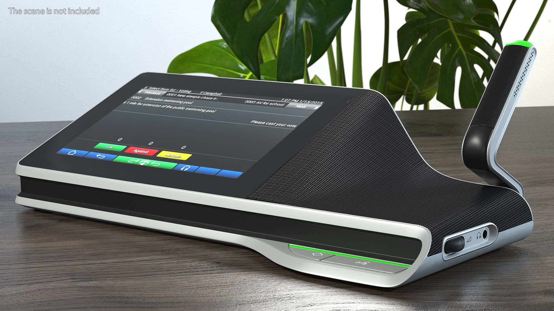 3d Conference Multimedia Device With Directive Microphone Turbosquid 1797848 