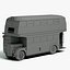 3d Model Traditional Double Decker Bus