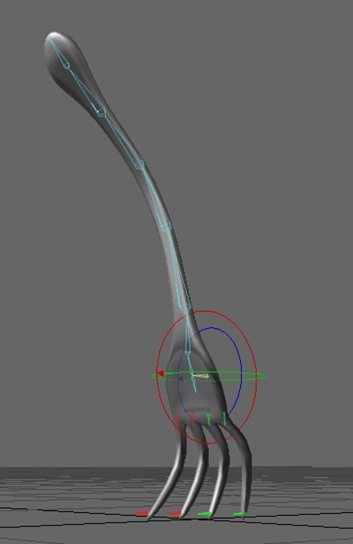 Fork Rigged Lightwave Lwo Free