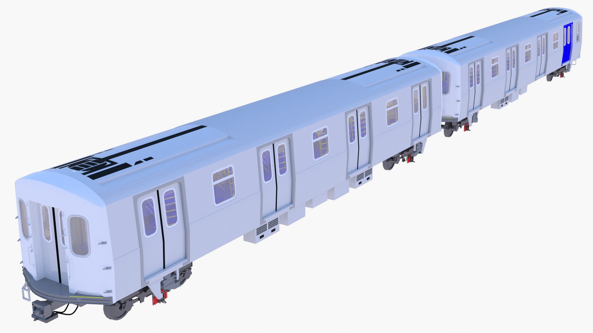 NYC Metro Train R211 2023 Model - TurboSquid 2063947