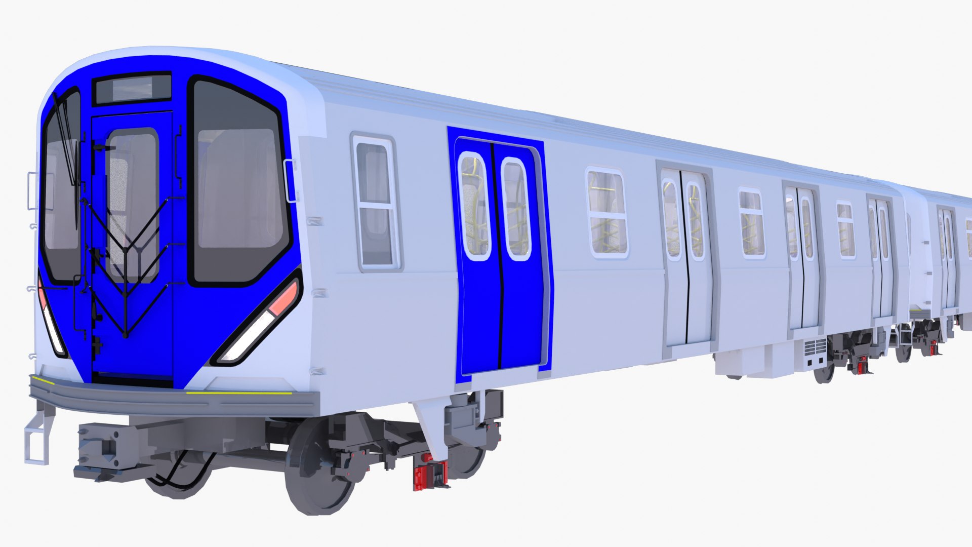 NYC Metro Train R211 2023 Model - TurboSquid 2063947