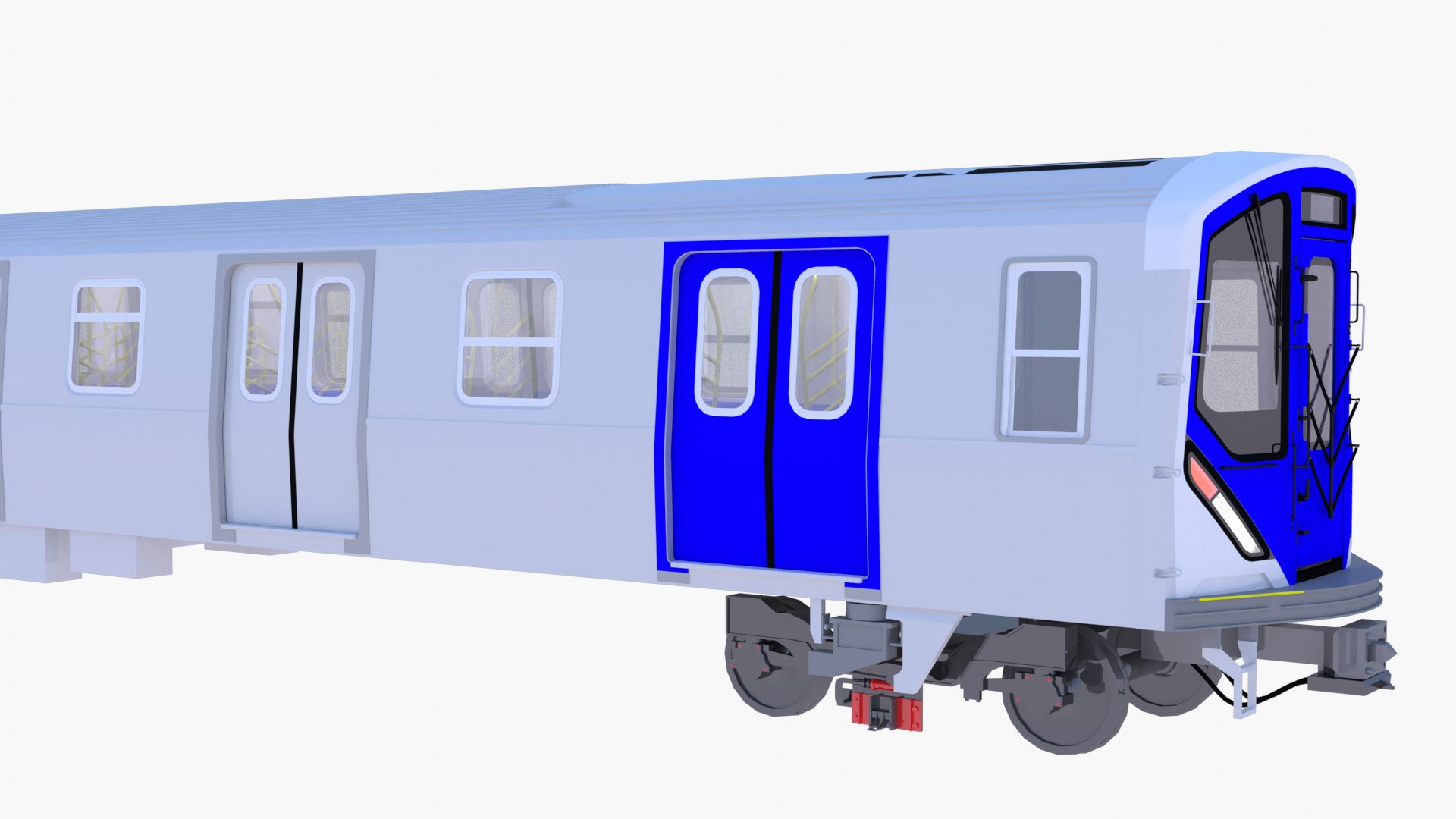 NYC Metro Train R211 2023 Model - TurboSquid 2063947