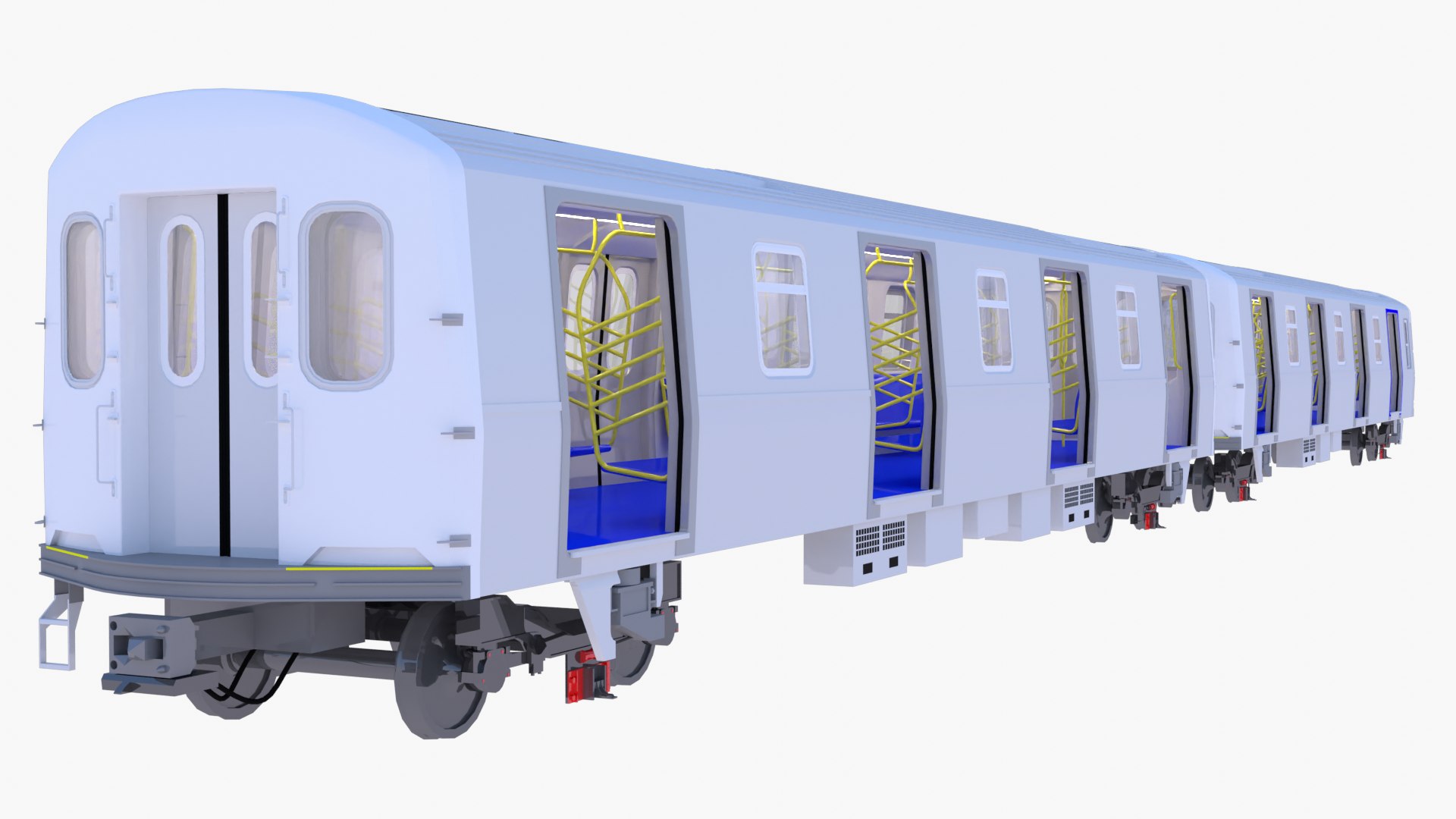 NYC Metro Train R211 2023 Model - TurboSquid 2063947