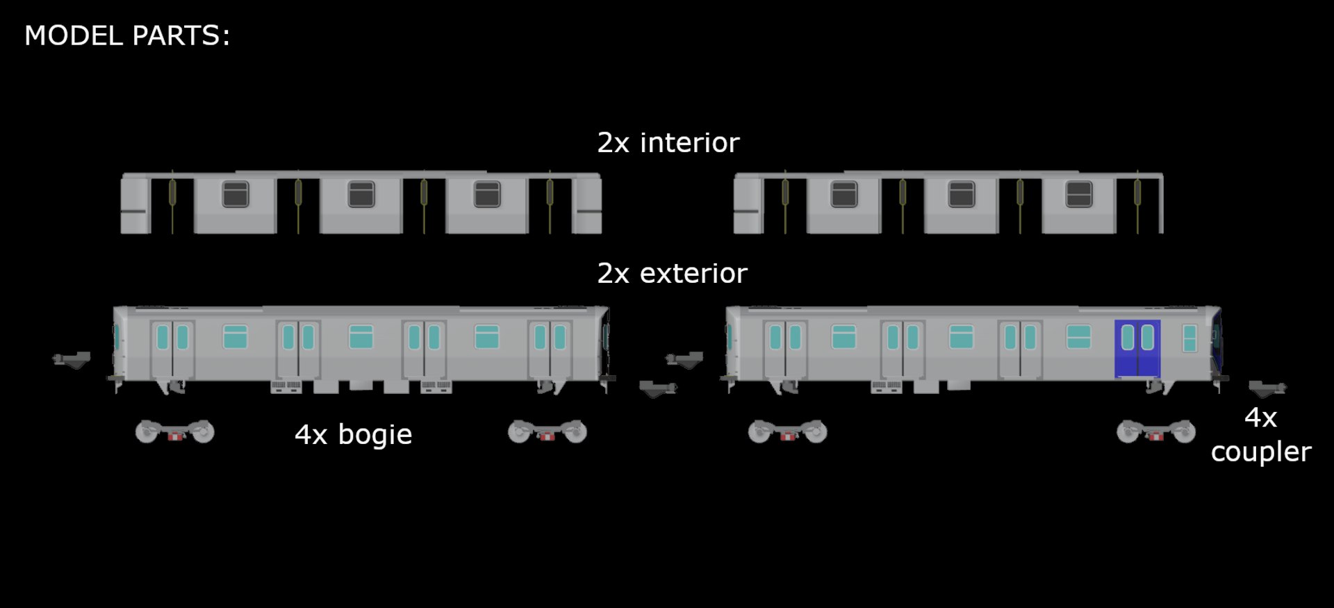 NYC Metro Train R211 2023 Model - TurboSquid 2063947