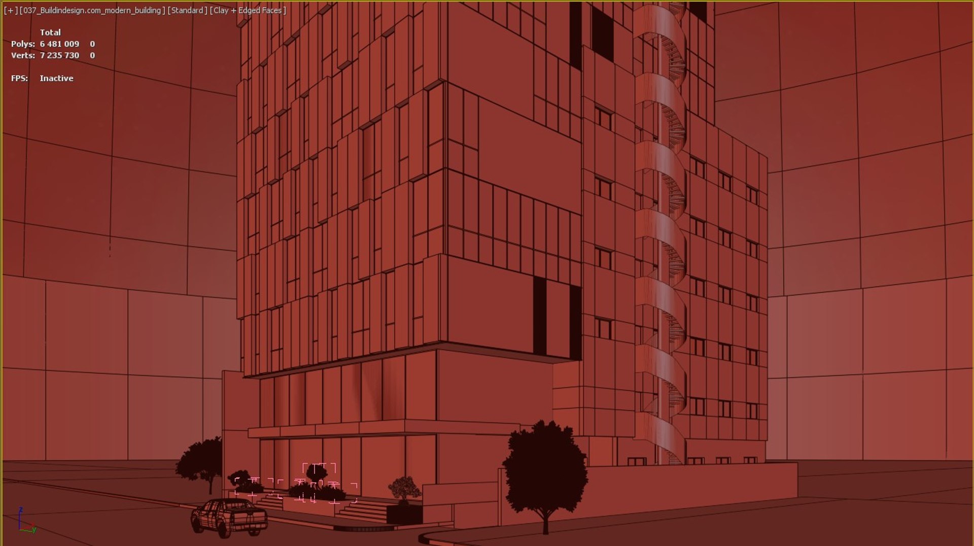 Modern Building V01 3D - TurboSquid 2096719