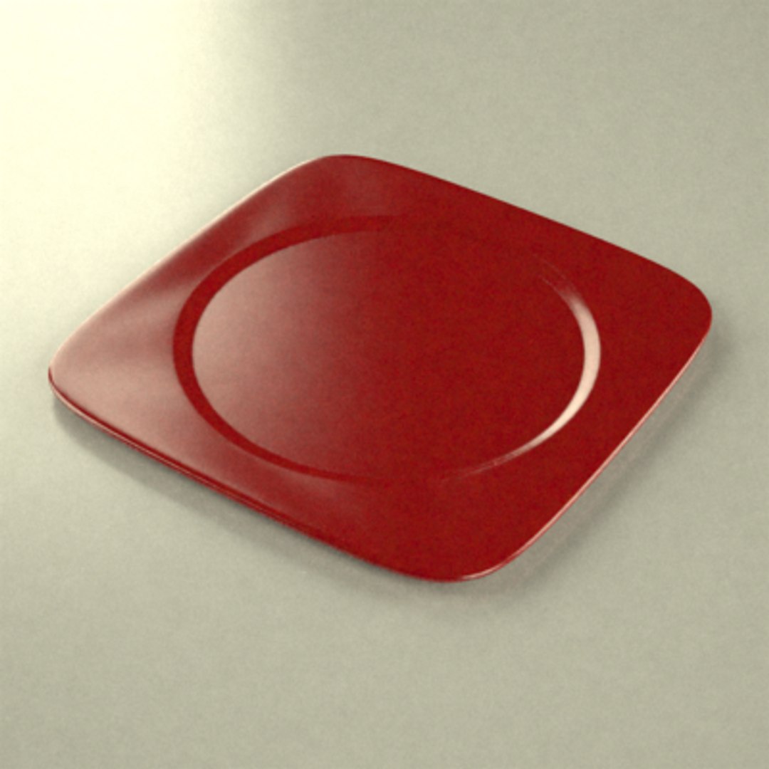 Plate 3d Max