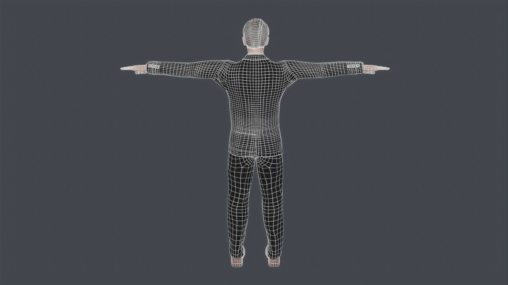 3D Old Classic Man Low Poly Model - TurboSquid 1808930