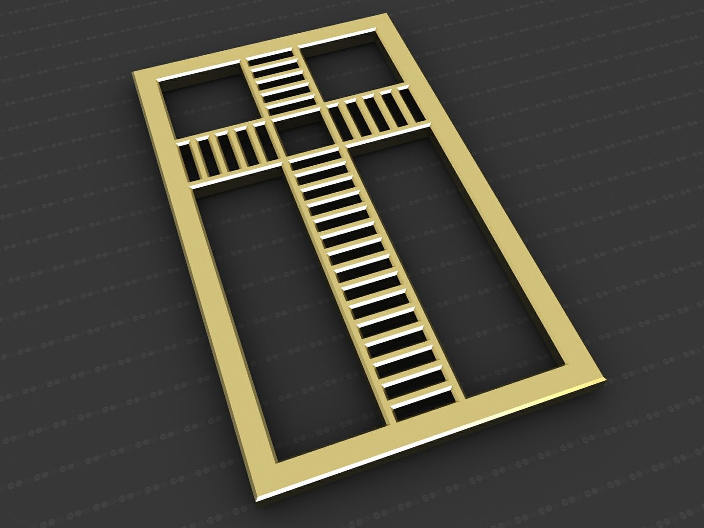 3D Cross Model - TurboSquid 1474886