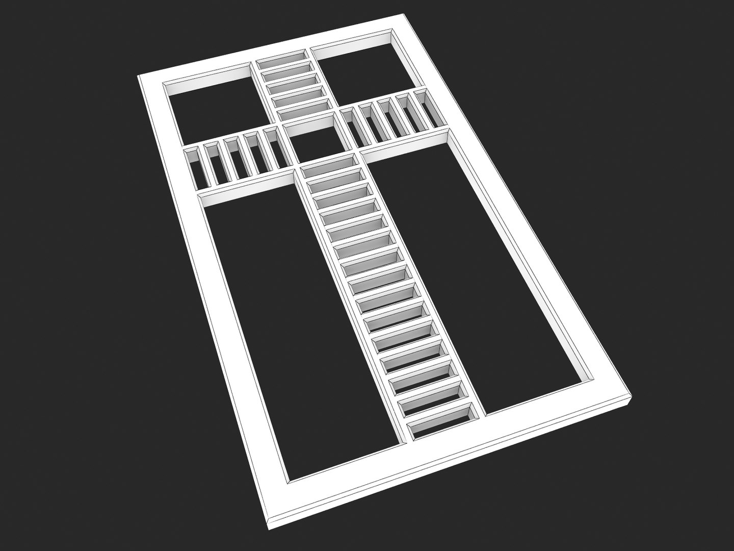 3D Cross Model - TurboSquid 1474886