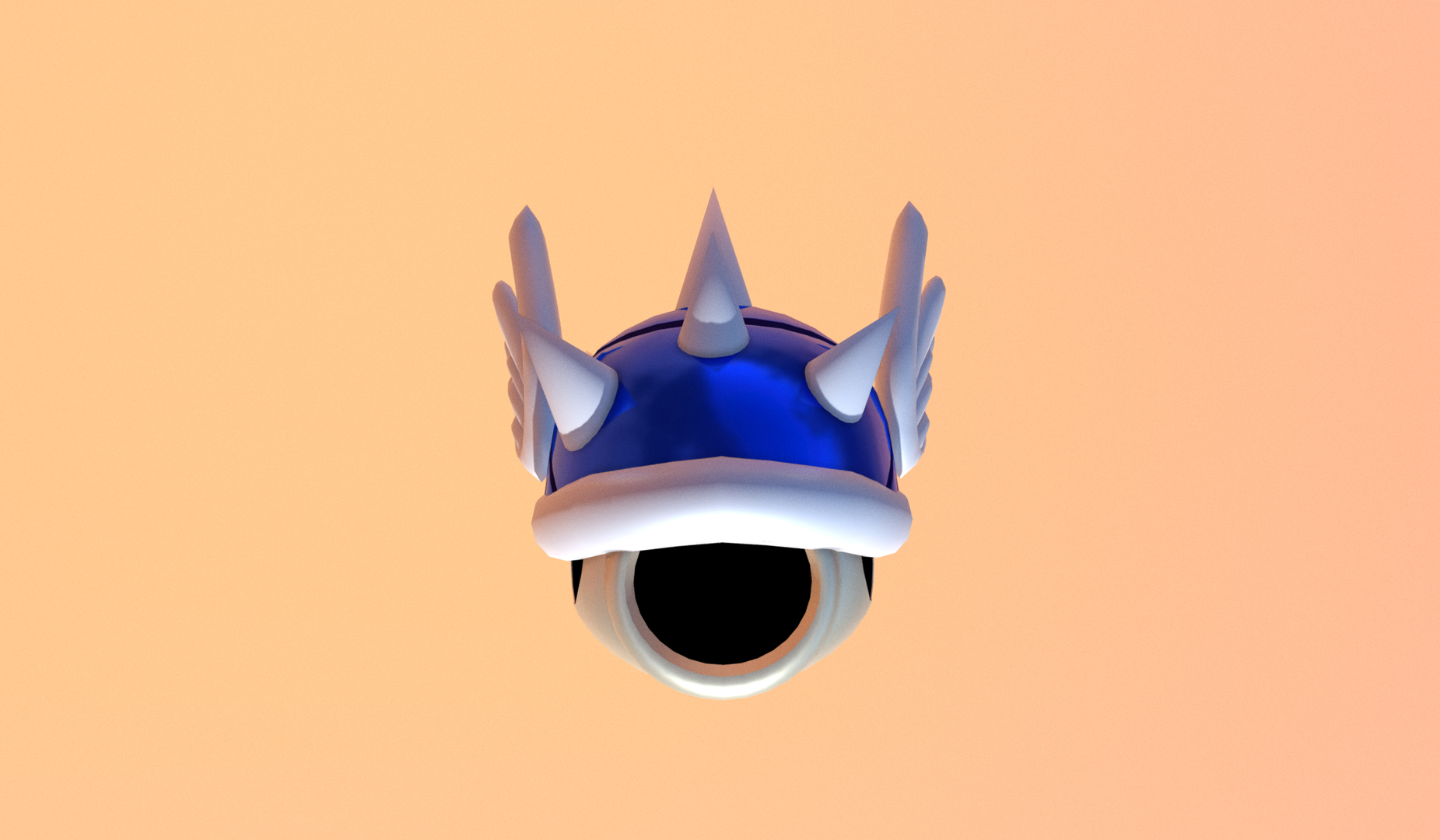 Free shell blue 3D model - TurboSquid 1308258