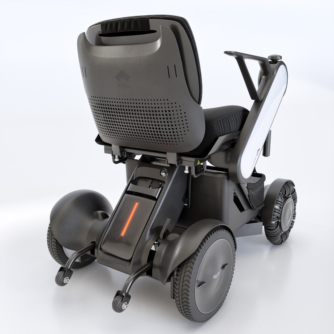 3D Model Whill Ci Power Wheelchair - TurboSquid 1468877