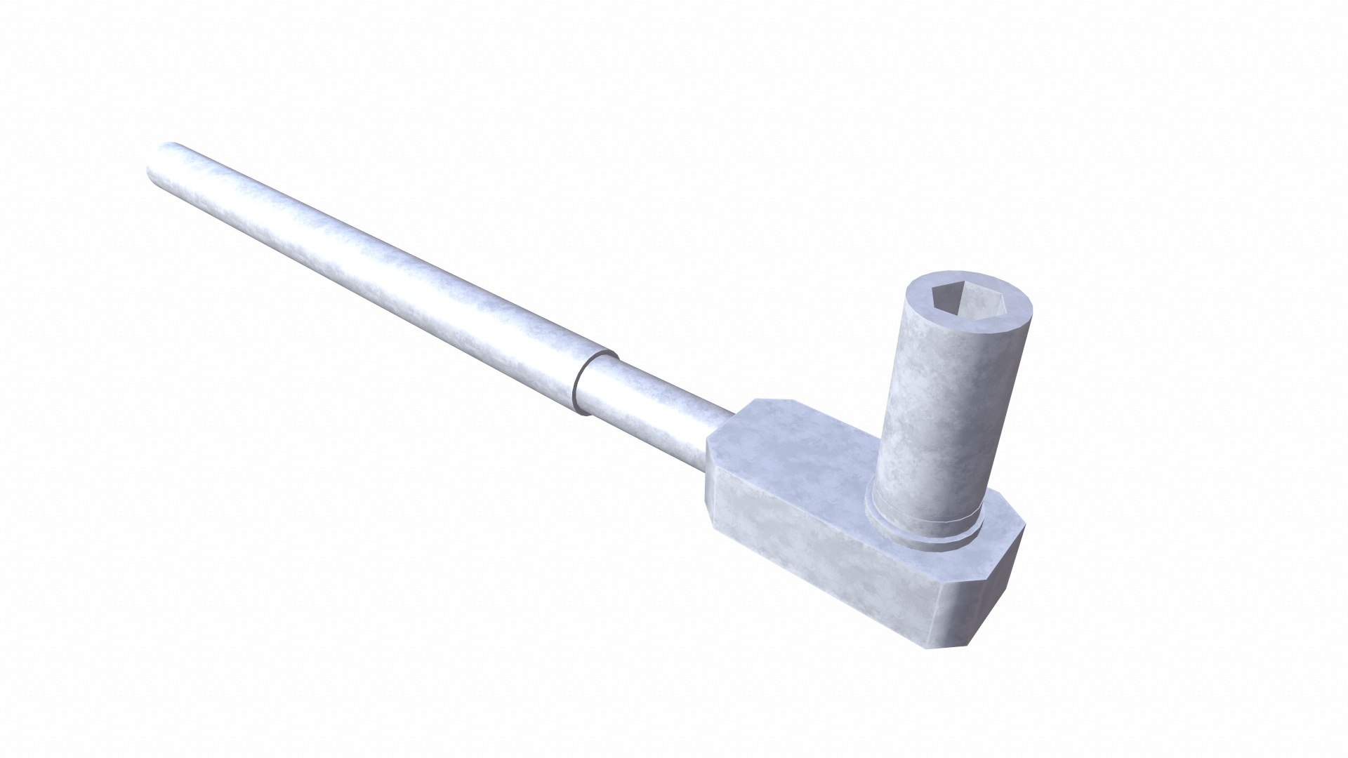 3D Swivel Handle With Socket Model - TurboSquid 2334068