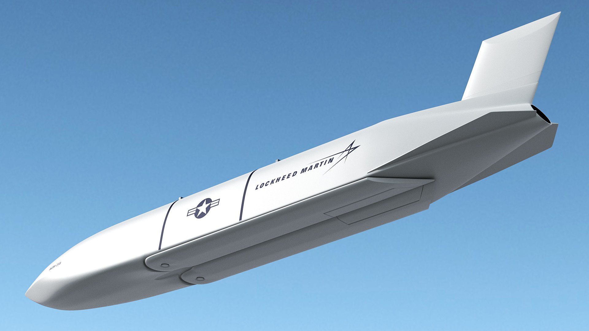 3D Cruise Missile AGM 158 JASSM Rigged - TurboSquid 1715340