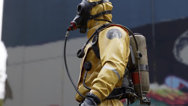 3D Chemical Suit Character - TurboSquid 1877336