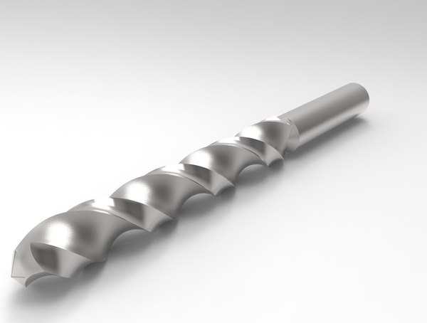 Modello 3D Punta da trapano elicoidale - TurboSquid 1831668