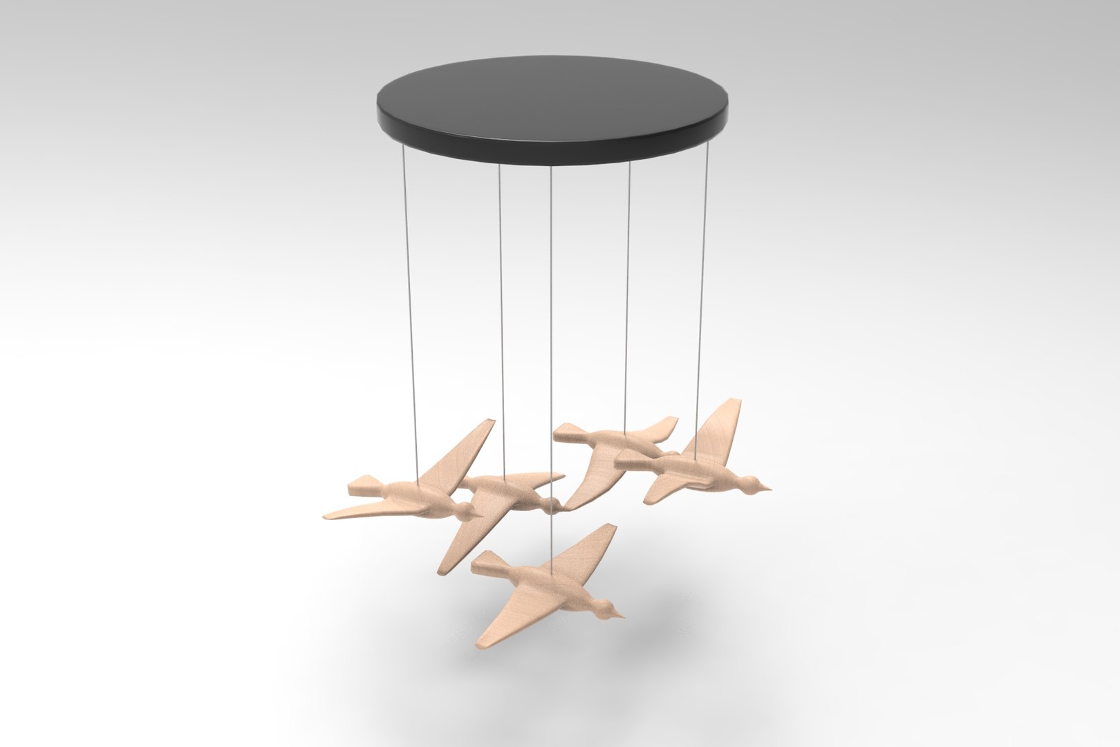 3D model Hanging Birds - TurboSquid 1771787