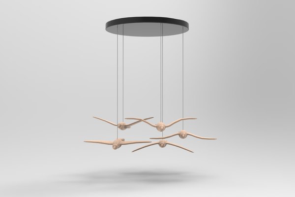 3D model Hanging Birds - TurboSquid 1771787