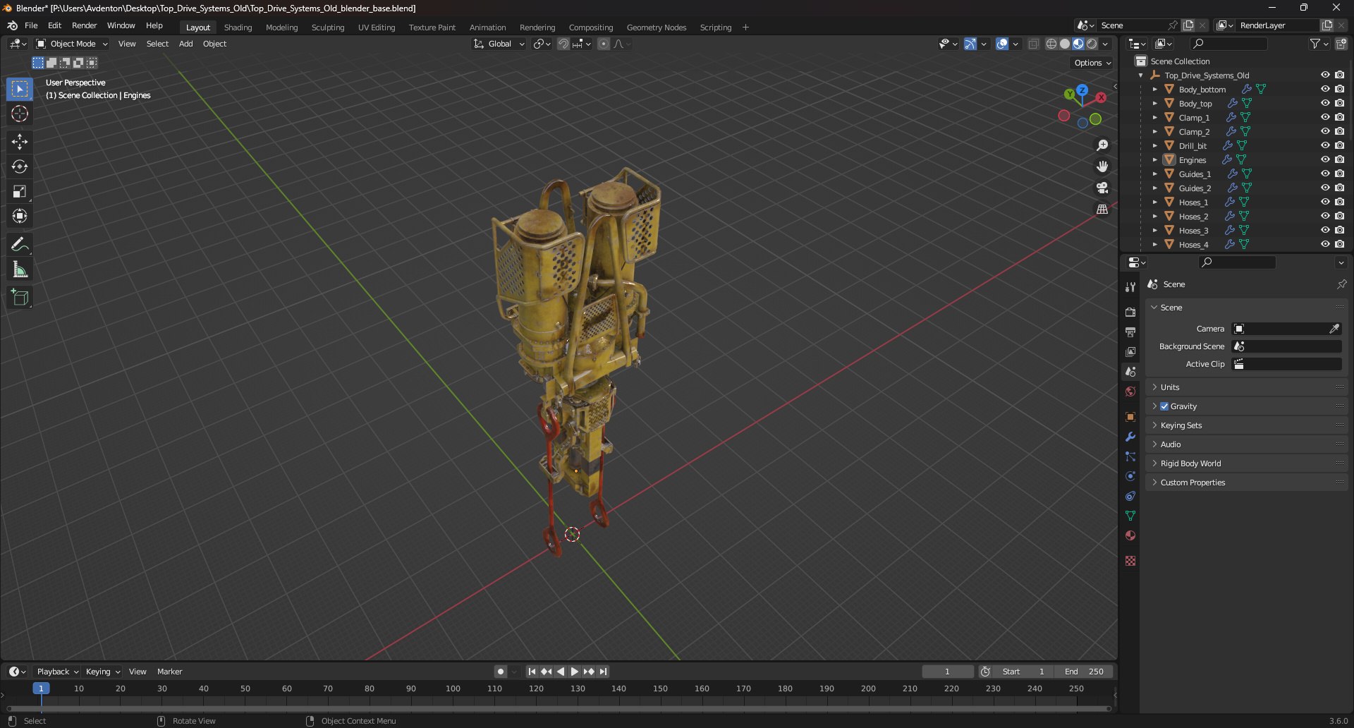 3D Top Drive Systems Old - TurboSquid 2318319