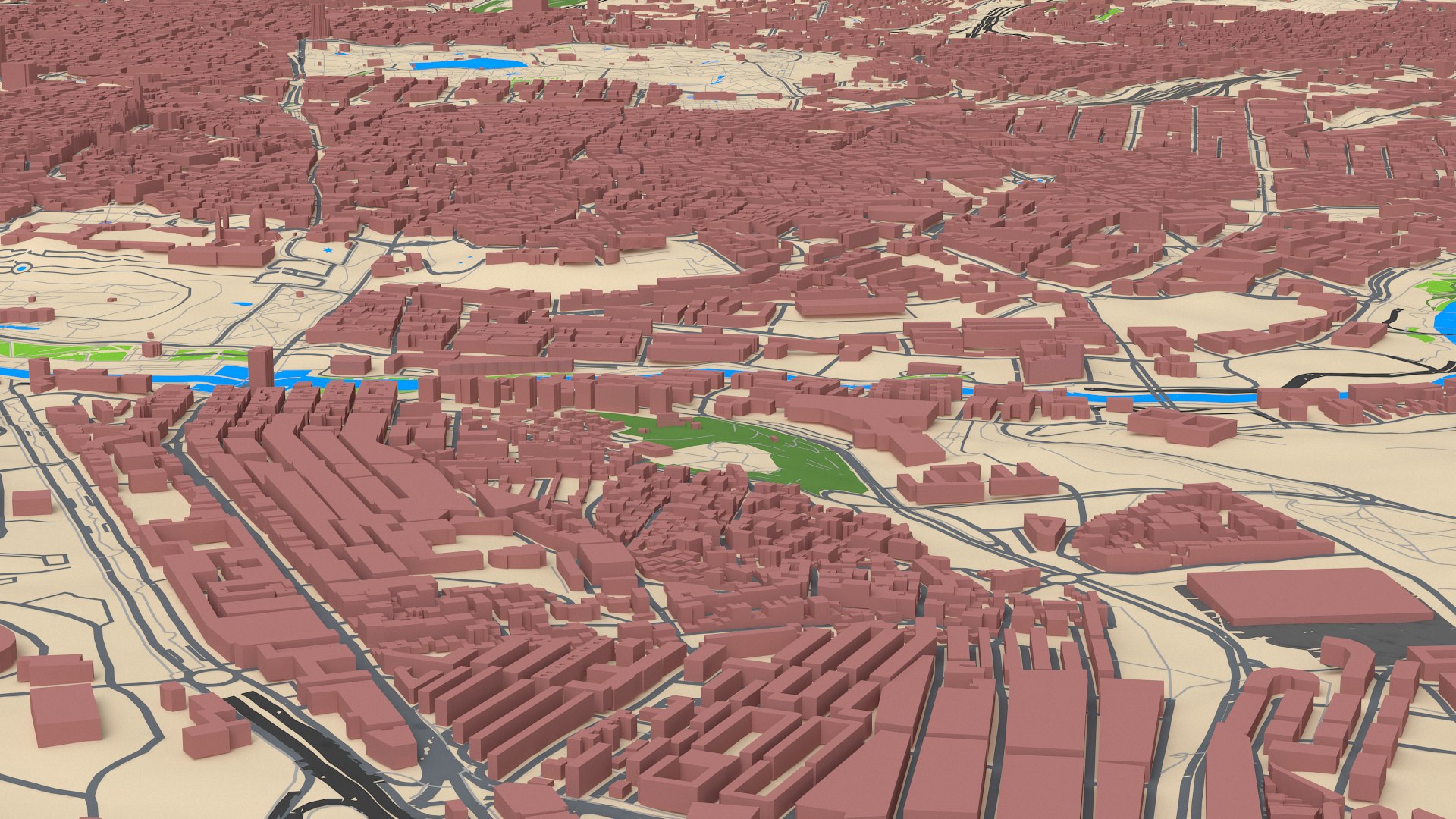 3D Madrid Spain Model - TurboSquid 1512808