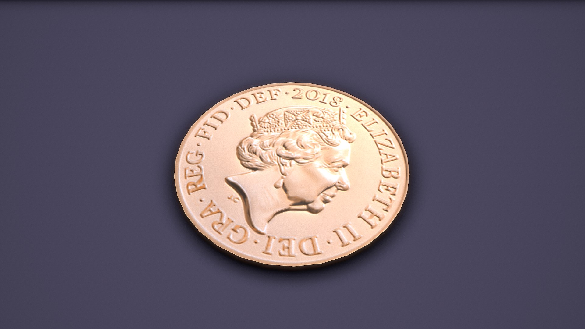 Uk Coin 3D Model - TurboSquid 1620866