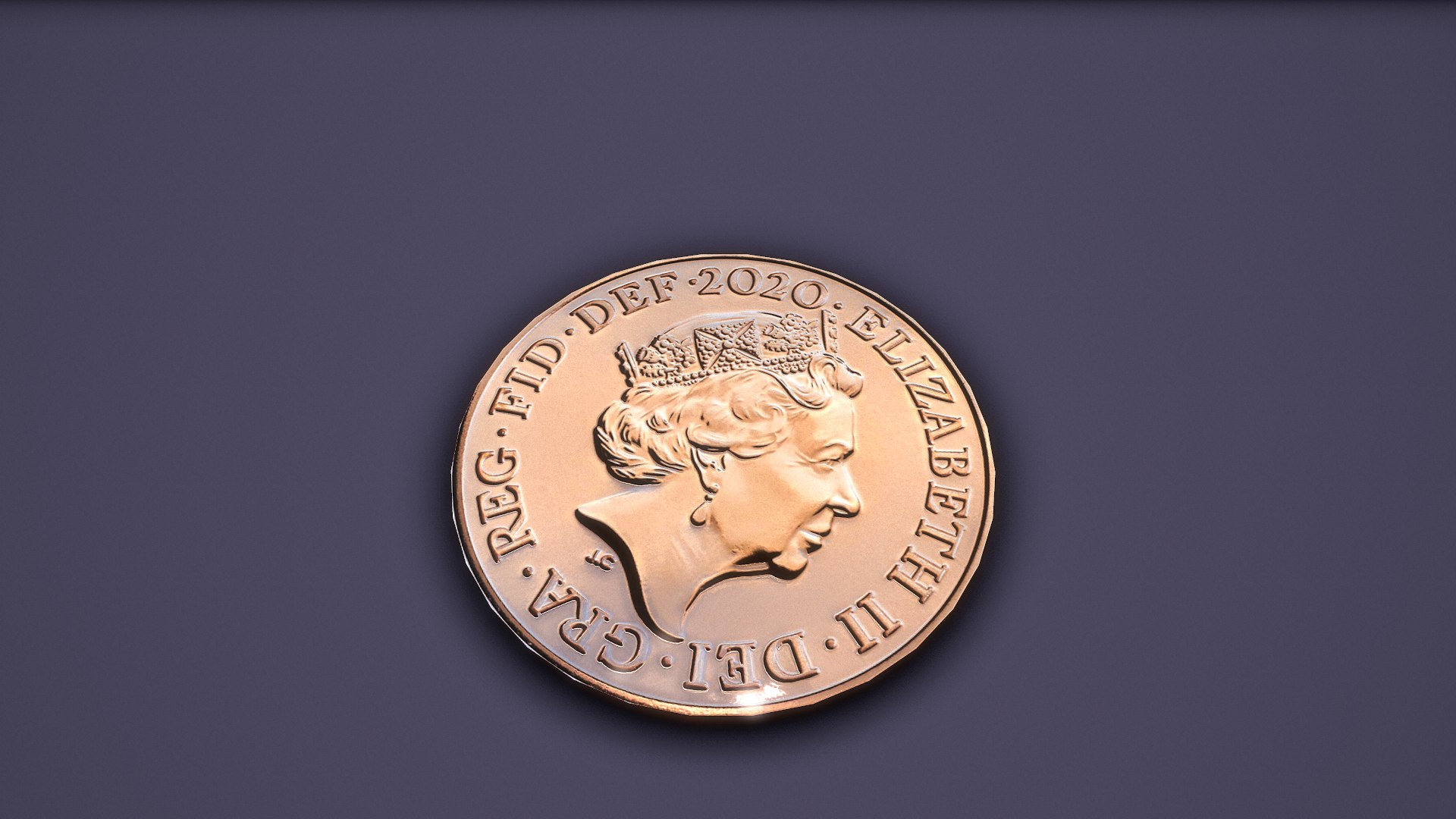 Uk Coin 3D Model - TurboSquid 1620866